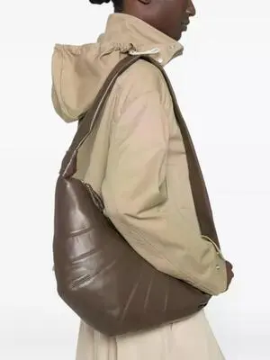LEMAIRE Medium Croissant Bag Otter - Brown