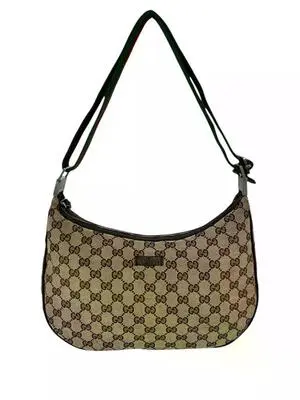 Gucci 2000-2015 Gg Canvas Web Crossbody Bag - Neutrals