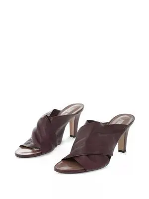 Paris Texas Maria Criss-cross Band Mules
