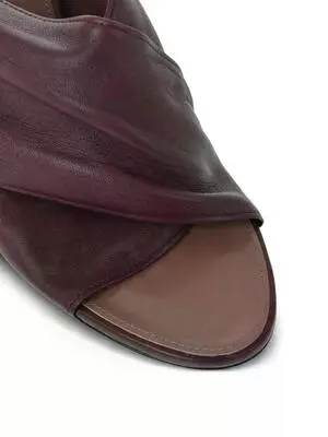 Paris Texas Maria Criss-cross Band Mules