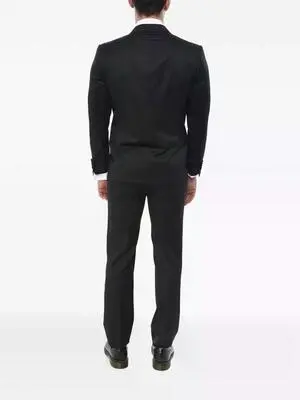 Corneliani Satin Peak-lapel Wool Suit