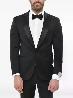 Corneliani Satin Peak-lapel Wool Suit