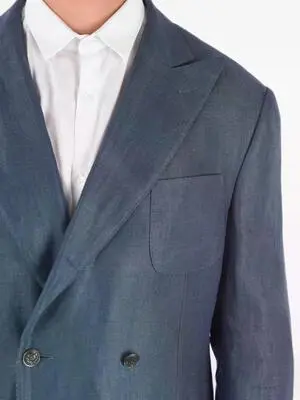 Corneliani Double-breasted Peak-lapel Blazer