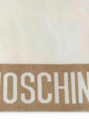 Moschino Logo-intarsia Scarf