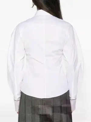 Brunello Cucinelli Puff-sleeve Button-down Shirt