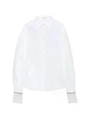 Brunello Cucinelli Puff Sleeve Shirts For Women