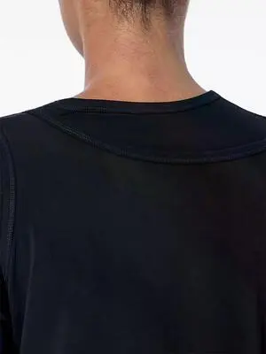 Issey Miyake Cropped Long Sleeve Top