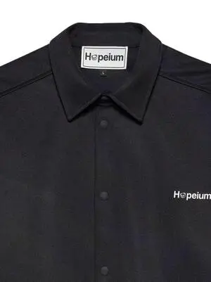 HOPEIUM Logo-print Side-stripe Jacket - Blue