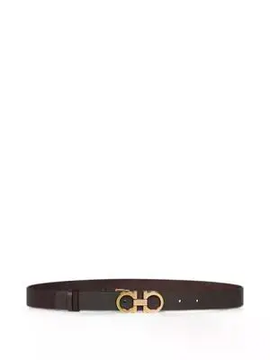 FERRAGAMO Reversible And Adjustable Gancini Belt