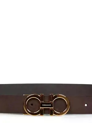 FERRAGAMO Reversible And Adjustable Gancini Belt