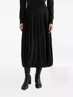 Lemaire Black Wash Skirts
