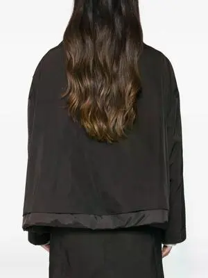 Carven Pearl Pendant Funnel-neck Raincoat