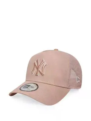 New Era Embroidered-logo Mesh-panel Trucker Cap