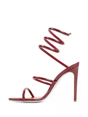 Rene Caovilla Cleo Patent-leather Sandals