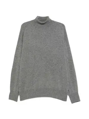 Sofie D'hoore Roll-neck Balloon-sleeve Knit - Grey