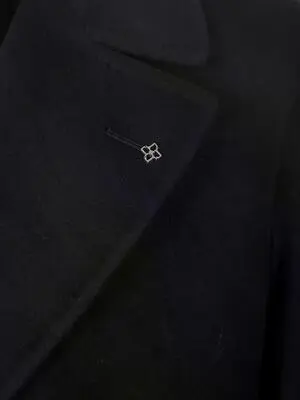 Tagliatore Wool Double-breasted Coat - Blue