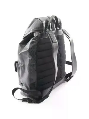 Dior 2010s Small Cd Diamond Backpack - Black