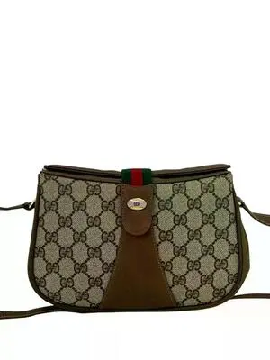 Gucci 20th Century Gg Supreme Web Crossbody Bag - Neutrals