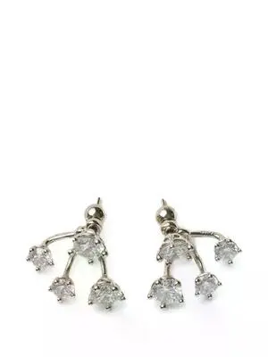 PANCONESI Constellation Cluster Dangle Earrings - Silver
