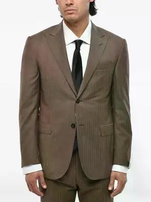 Corneliani Academy Herringbone-pattern Suit