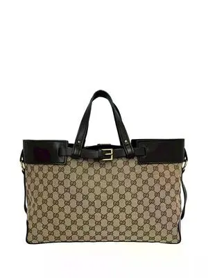 Gucci 2000-2015 Gg Canvas Tote Bag - Neutrals