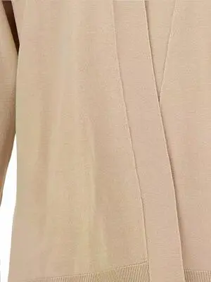 ELENA MIRÒ Side-slit Open-front Cardigan