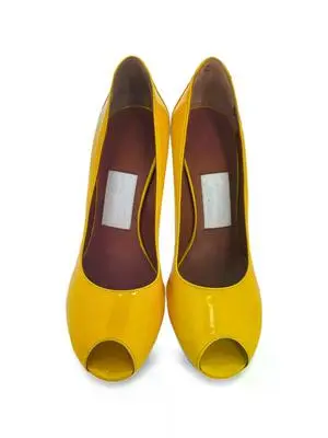 LANVIN Peep-toe Platform Pumps