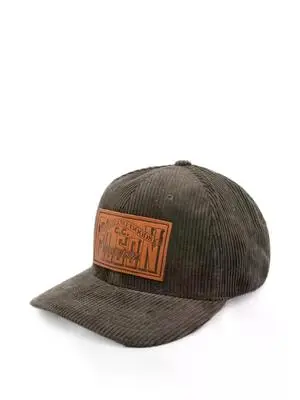 Filson Corduroy Logo-patch Cap - Brown