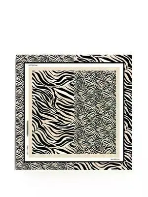 Marella Zebra-print Scarf