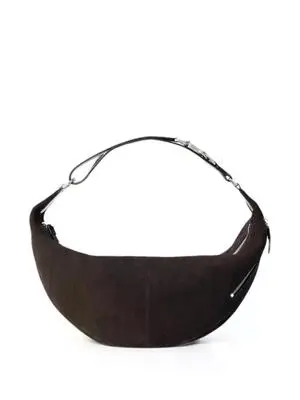 LEMAIRE Quiver Clip Bag In Suede Leather