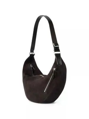 LEMAIRE Quiver Clip Bag In Suede Leather