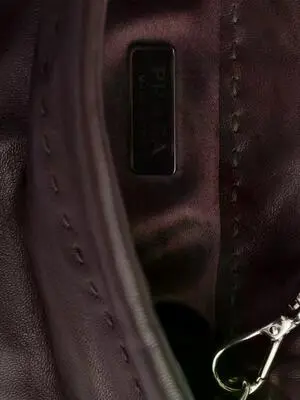 Prada Nappa-leather Smartphone Pouch - Brown