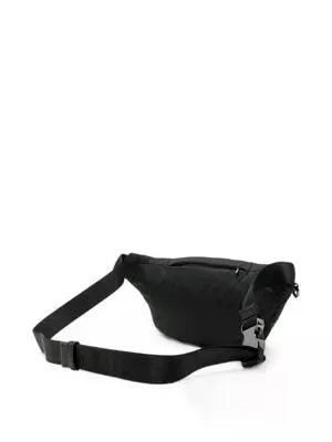 Emporio Armani Monogram-pattern Logo-plaque Belt Bag