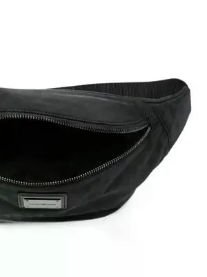 Emporio Armani Monogram-pattern Logo-plaque Belt Bag