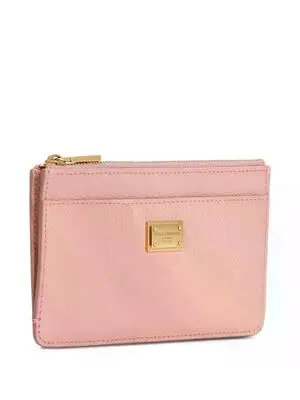 Dolce & Gabbana Calfskin Card Holder - Pink