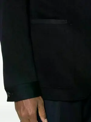 Zegna Mandarin-collar Patch-pocket Jacket