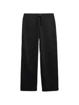 Superdry Studios Embroidered Track Pants - Black
