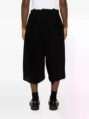 Yohji Yamamoto Elasticated-waistband Shorts