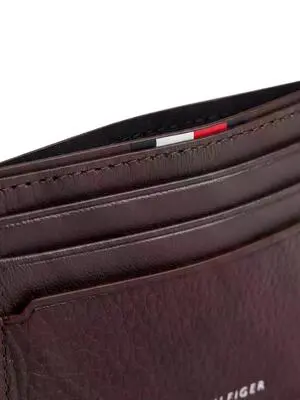 Tommy Hilfiger Logo-print Card Holder - Brown