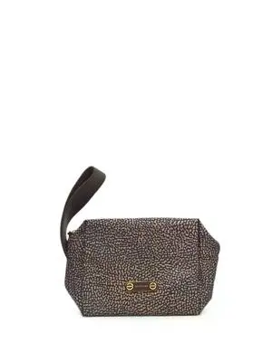 Borbonese O.p. Print Clutch Bag - Brown