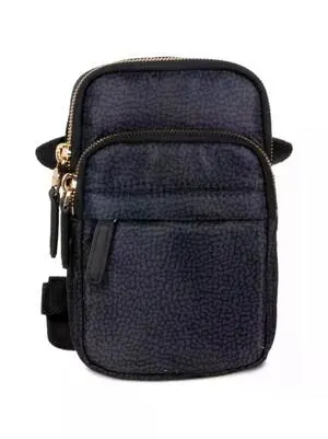 Borbonese Opeth-print Zip-around Belt Bag - Blue