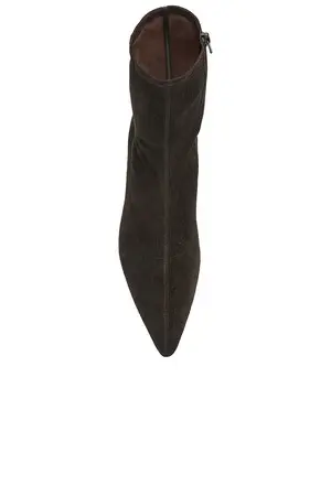 THE ROW Liisa Kitten Bootie - Moka
