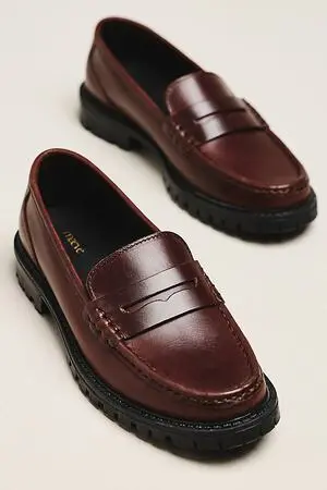 Maeve Classic Loafers - Brown