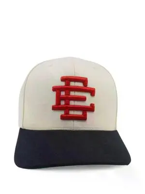 ERIC EMANUEL Ee Mlb Logo-embroidered Cap - Neutrals
