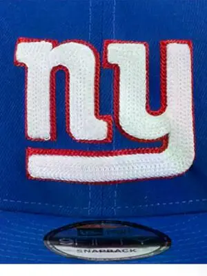 New Era 9fifty Alpha New York Giants Snapback Hat - Blue