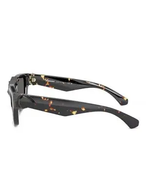 Burberry Tortoiseshell Geometric Sunglasses