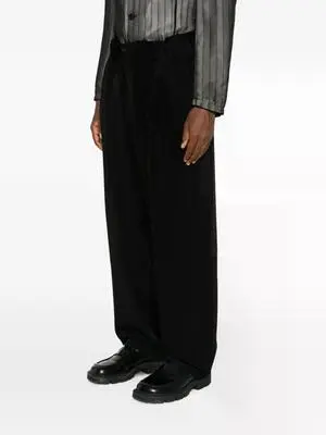 Yohji Yamamoto Pleated Wide-leg Trousers