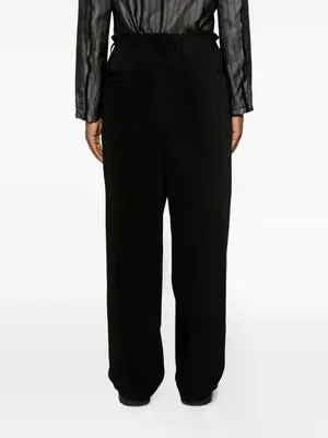 Yohji Yamamoto Pleated Wide-leg Trousers