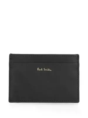Paul Smith Signature Stripe Cardholder - Black