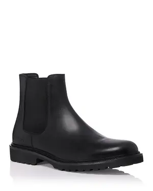 COMMON PROJECTS Leather Chelsea Boots - Black